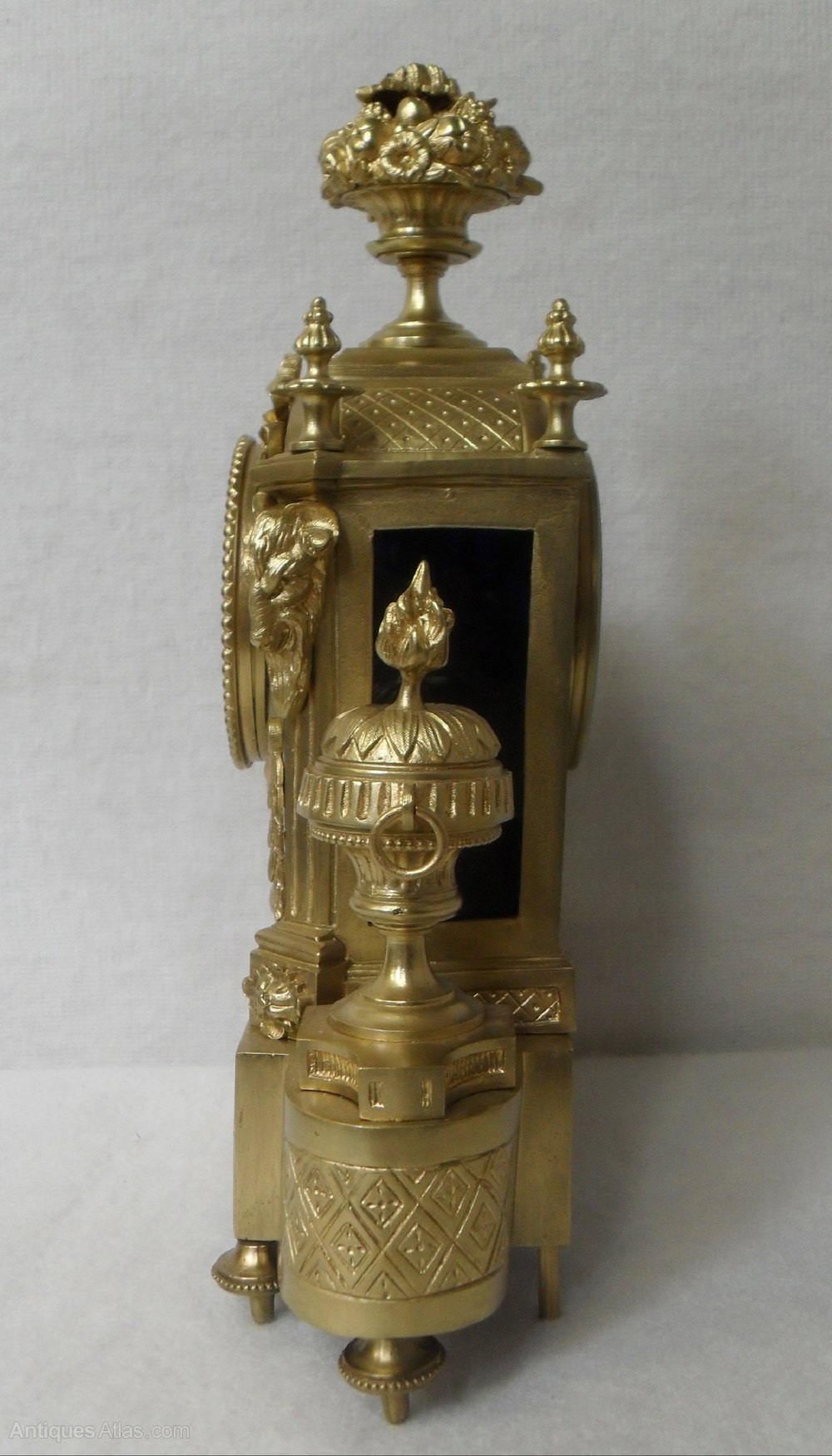 Antiques Atlas Decorative Brass Mantel Clock