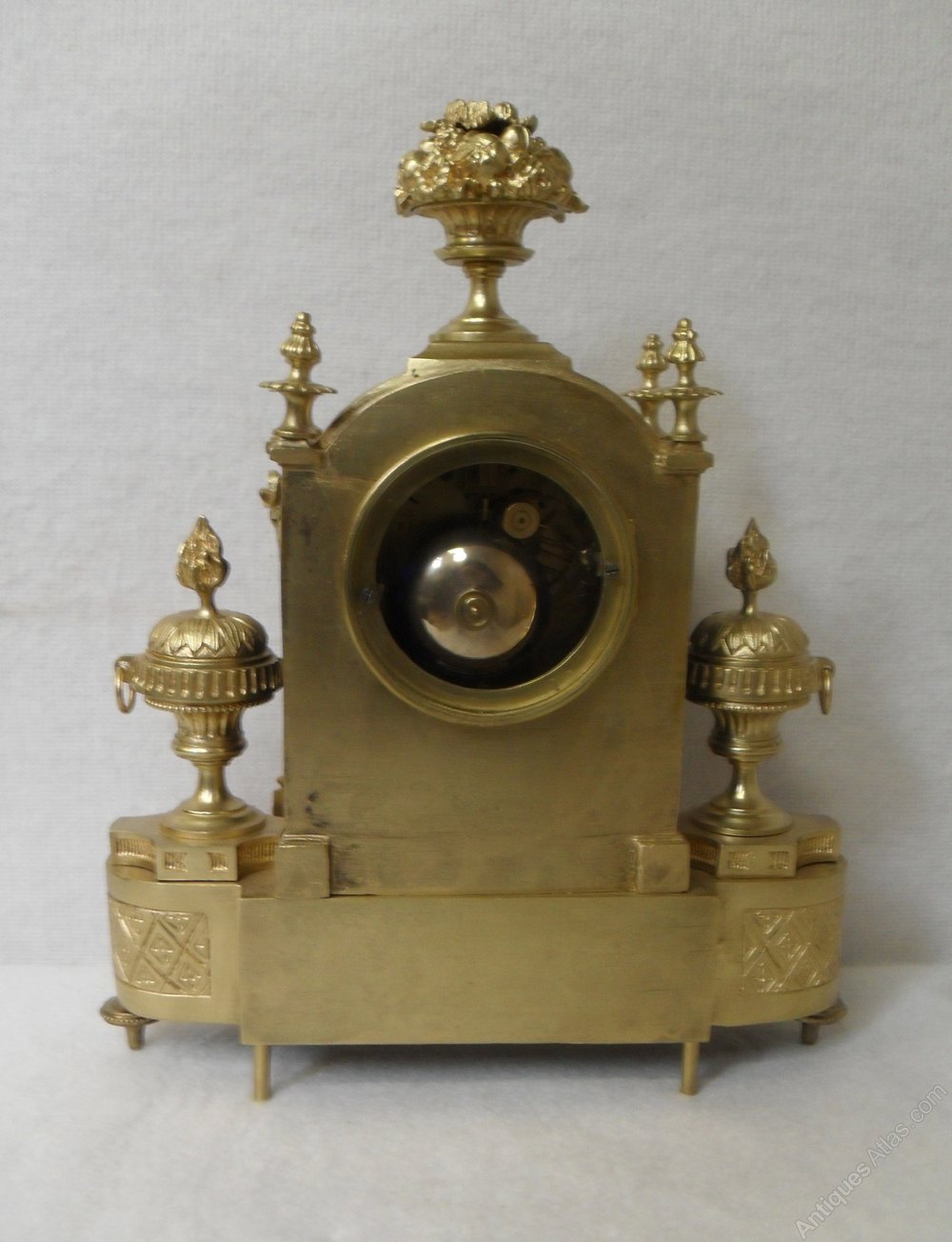 Antiques Atlas Decorative Brass Mantel Clock