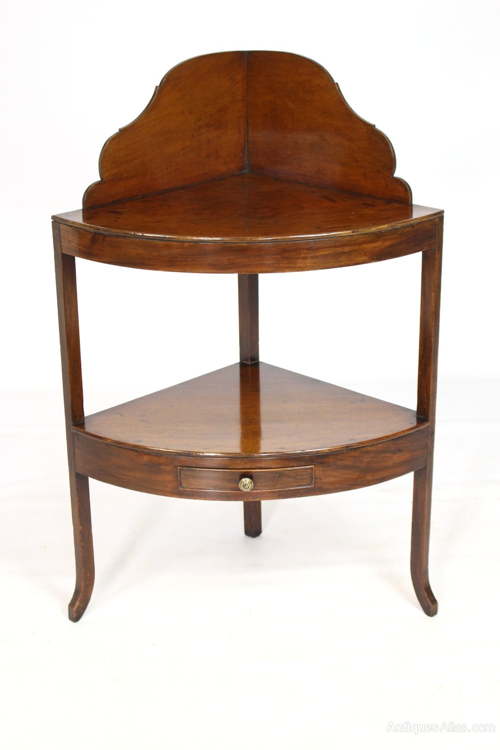 Vintage Corner Table at Martha Cannon blog