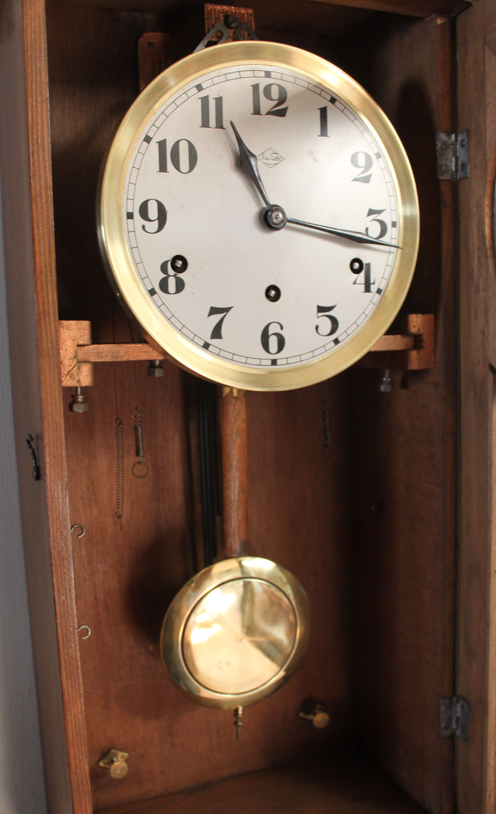 Antiques Atlas Oak Westminster Chime Wall Clock
