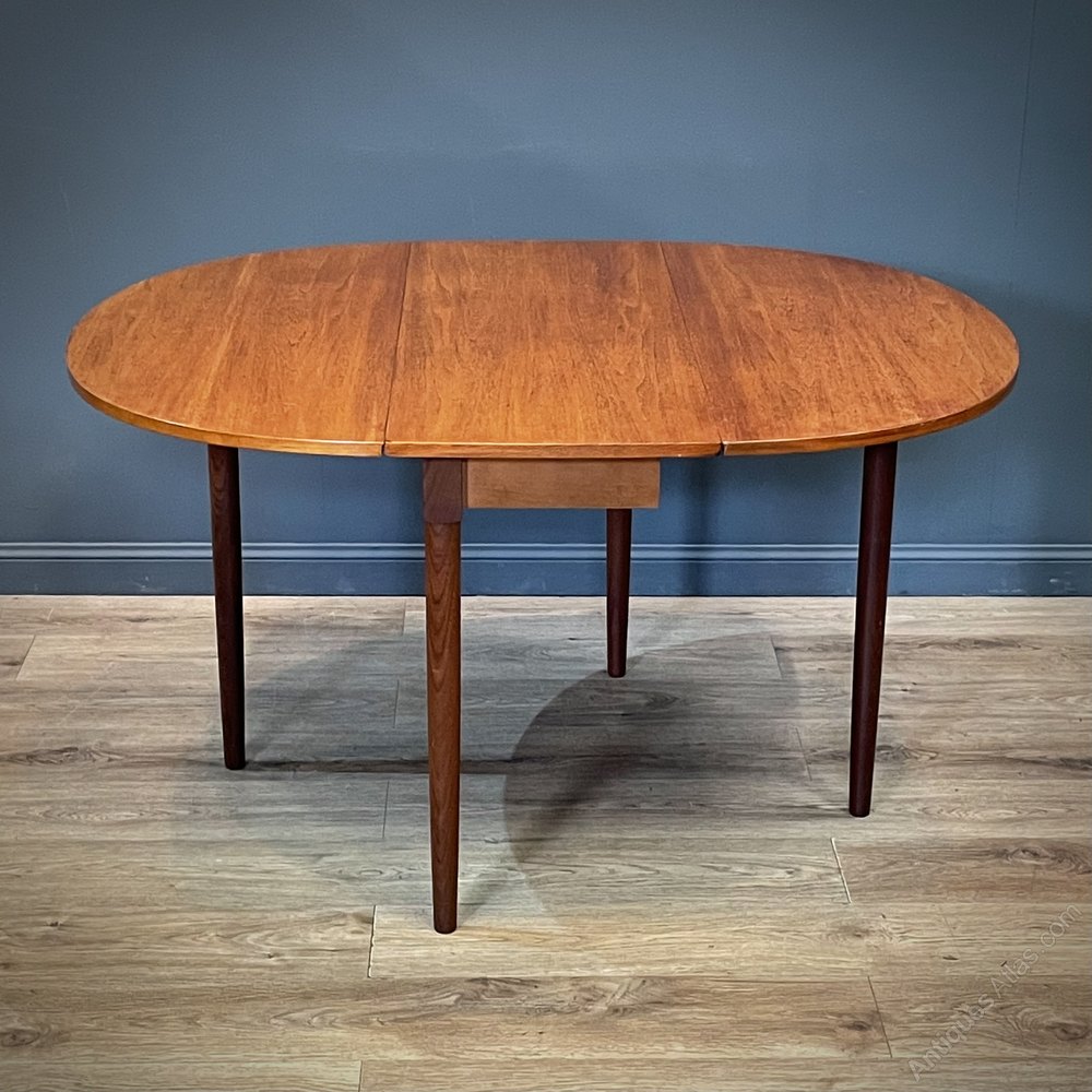 Antiques Atlas - G-Plan Teak Oval Drop Leaf Gate Leg Dining Table