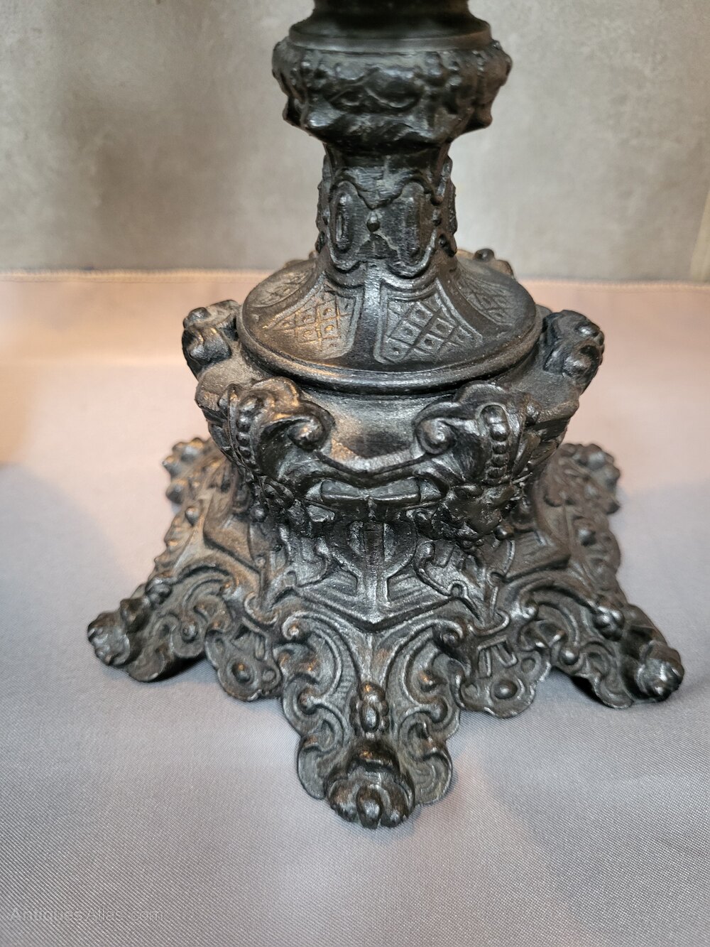 Antiques Atlas - Pair French Gothic Cast Iron Ewers.Signed. as1170a333 ...