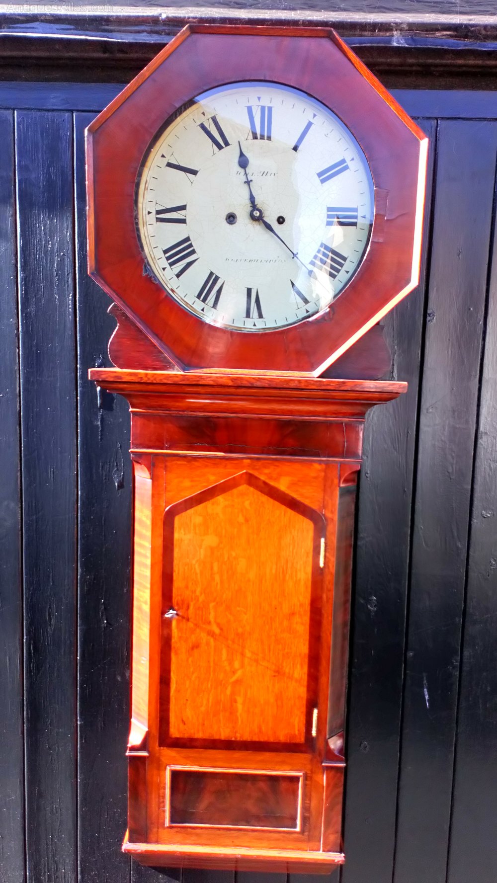 Antiques Atlas - Victorian Tavern Type Wall Clock By W M Hay as1147a022