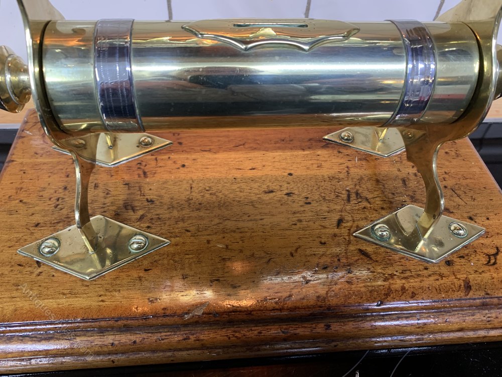 Antiques Atlas - Stunning Trench Art Money Box