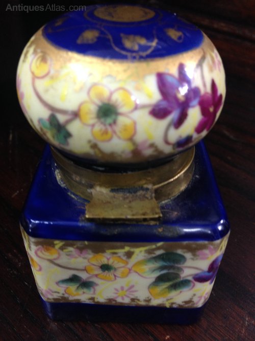 Antiques Atlas - Beautifully Decorated Victorian Continental Inkwell