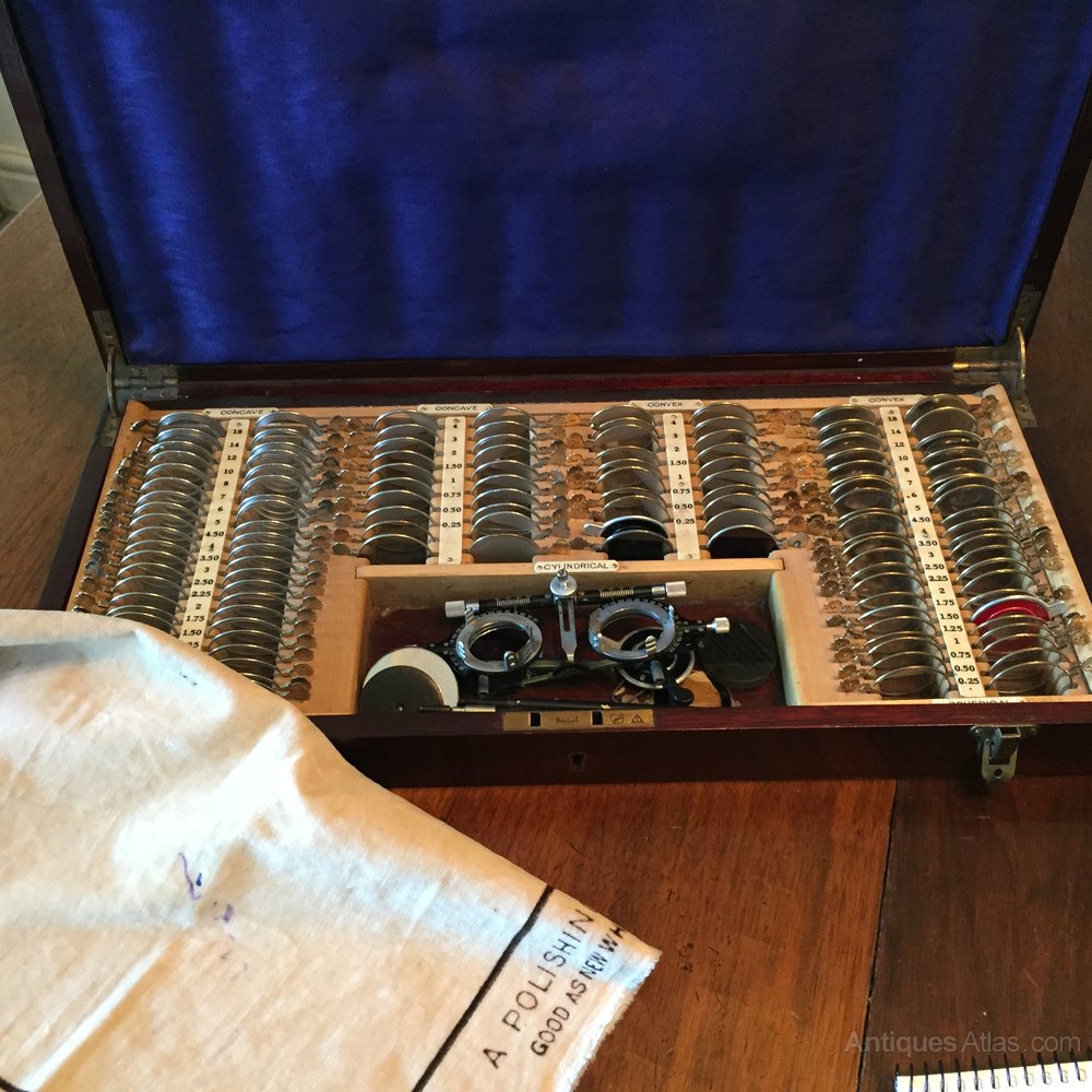 Antiques Atlas - Vintage Ophthalmic Lens Testing Kit
