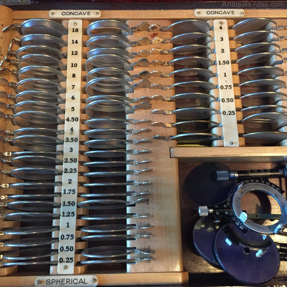 Antiques Atlas - Vintage Ophthalmic Lens Testing Kit