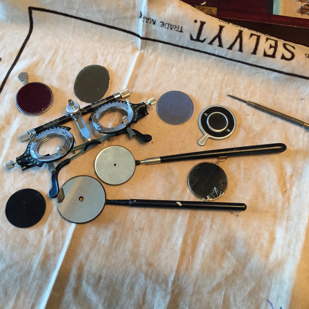 Antiques Atlas - Vintage Ophthalmic Lens Testing Kit