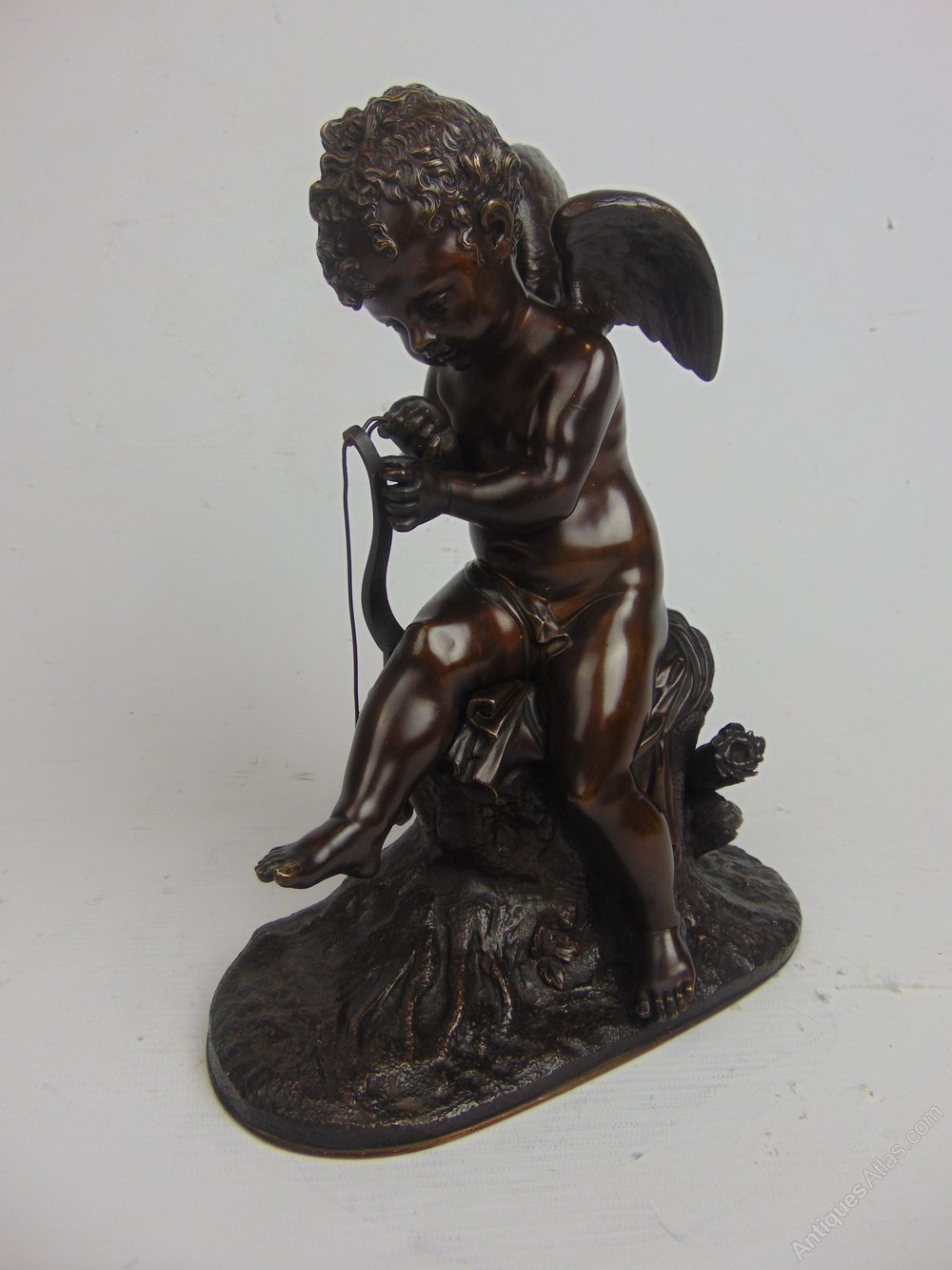 Antiques Atlas - A Superb Quality Bronze Of Cupid