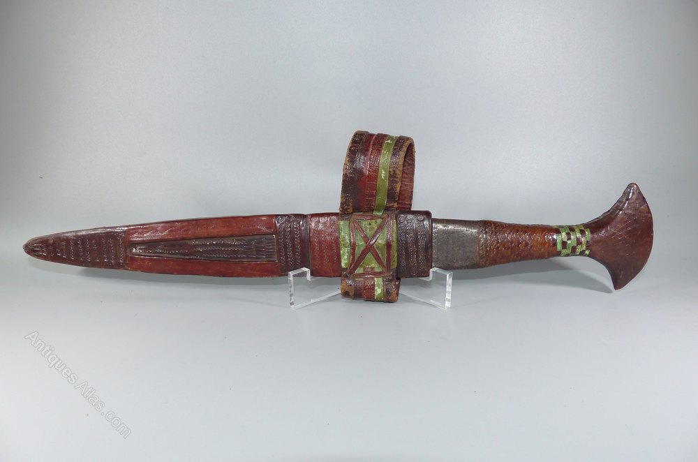 Antiques Atlas - Antique African (Sudanese) Arm Dagger 19th Century ...