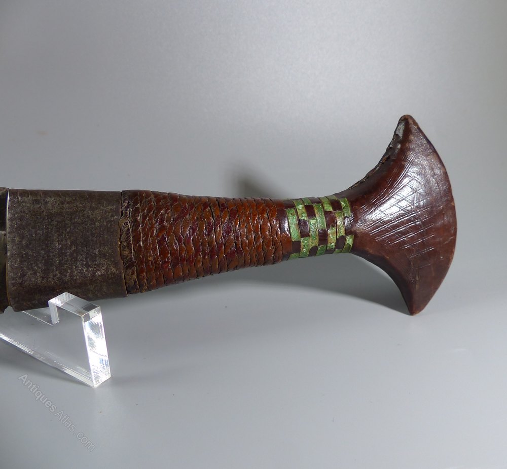Antiques Atlas - Antique African (Sudanese) Arm Dagger 19th Century ...