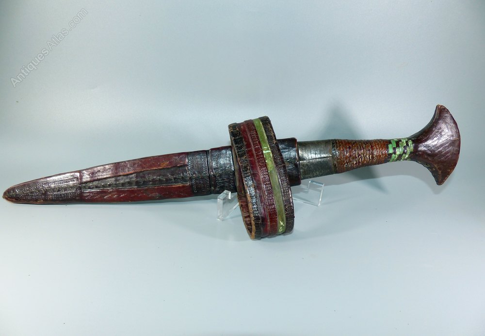 Antiques Atlas - Antique African (Sudanese) Arm Dagger 19th Century ...