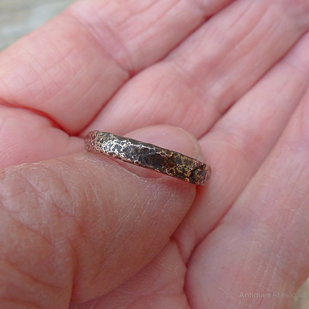 Antiques Atlas - Viking/Saxon Era Bronze Finger Ring (Ref 5050 ...