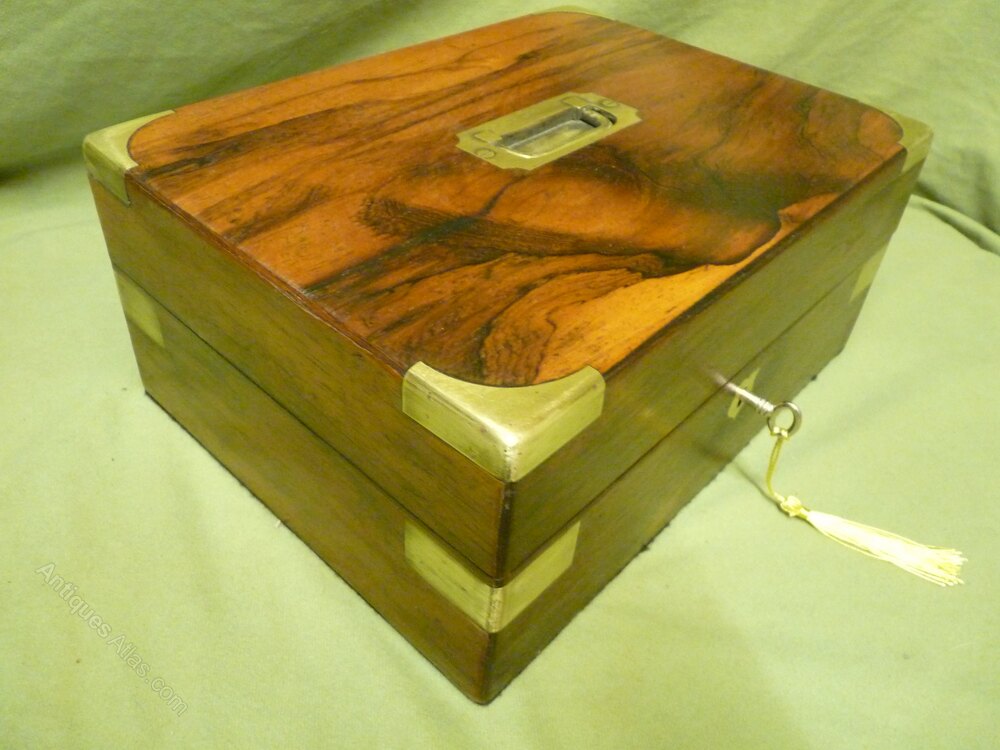 Antiques Atlas - Victorian Rosewood Vanity - Jewellery Box as1245a045 ...
