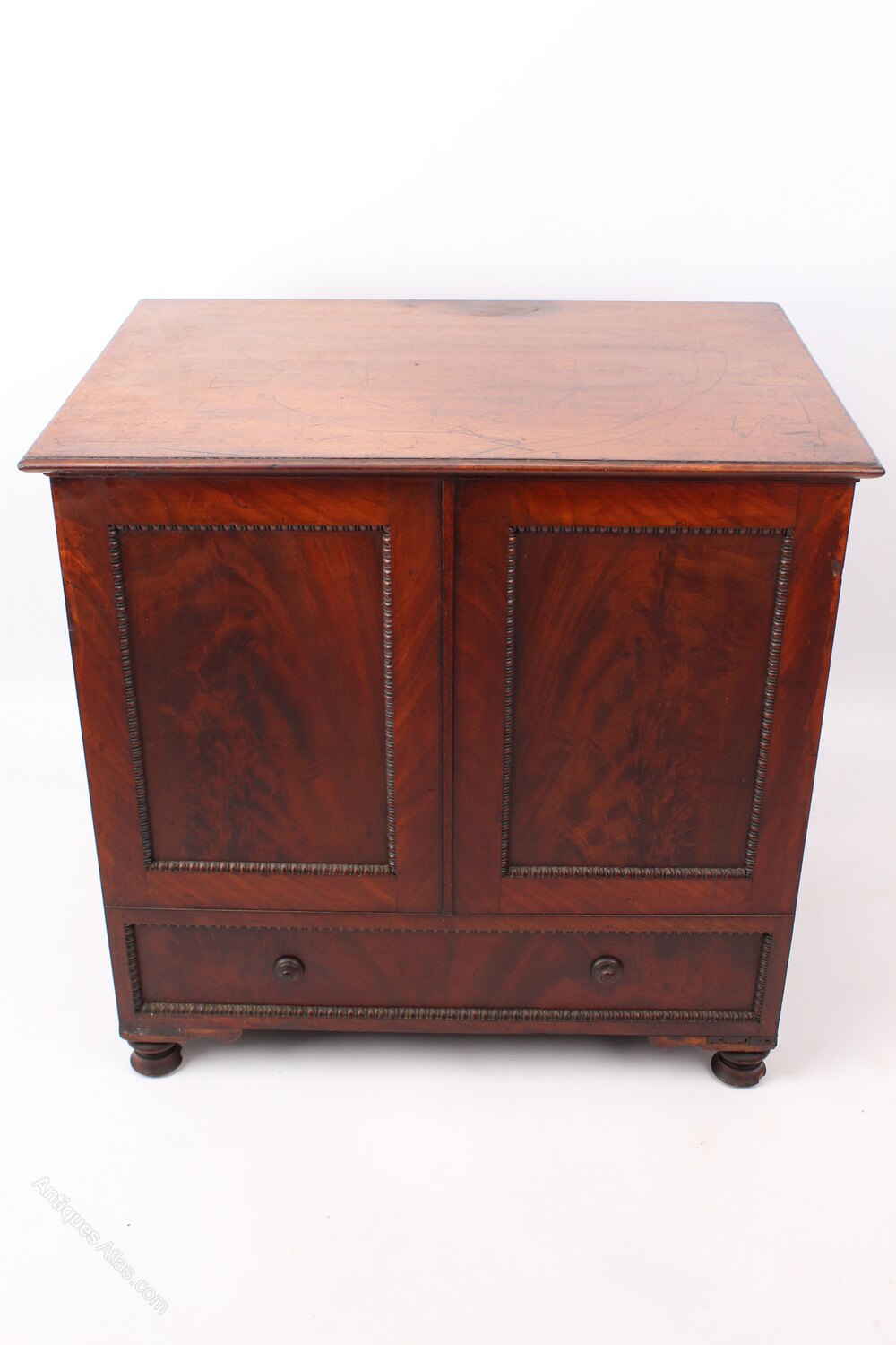 Small Antique Regency Mahogany Table Top Cabinet as526a2892 - Antiques ...