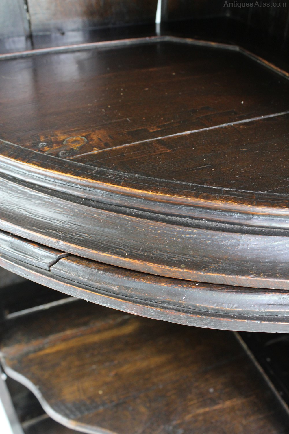 Victorian Gothic Oak Standing Corner Unit Cabinet as526a1605 - Antiques ...