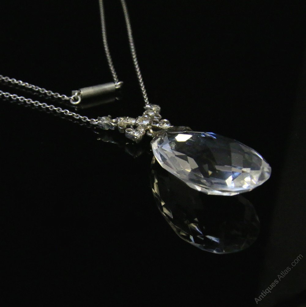 Antiques Atlas - Antique Victorian Rock Crystal Pendant
