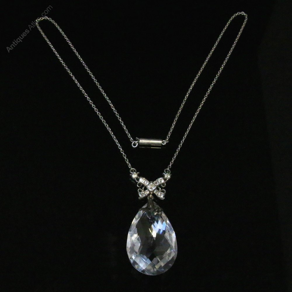Antiques Atlas - Antique Victorian Rock Crystal Pendant