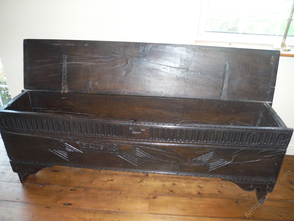 Antique Oak 17C Rifle Chest as875a043 / RC01 - Antiques Atlas