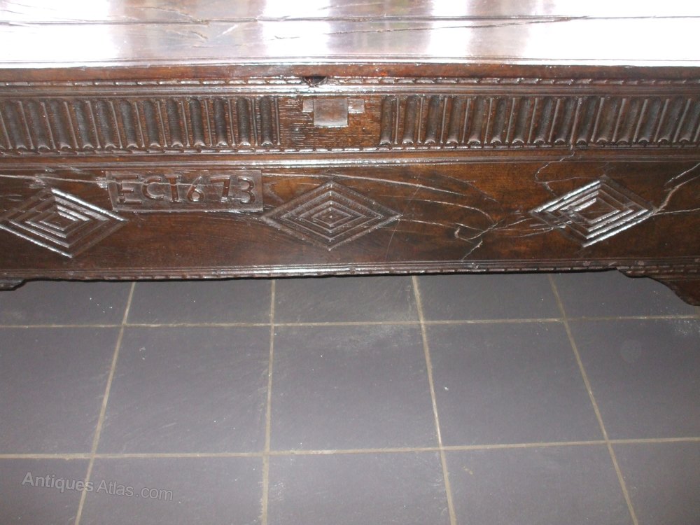 Antique Oak 17C Rifle Chest as875a043 / RC01 - Antiques Atlas