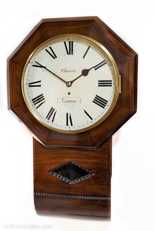 Antiques Atlas - 1835 Fusee Drop Dial Timepiece By John Barwise ...