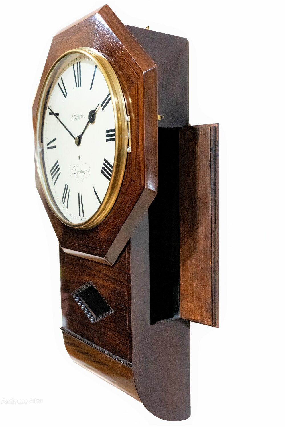 Antiques Atlas - 1835 Fusee Drop Dial Timepiece By John Barwise ...