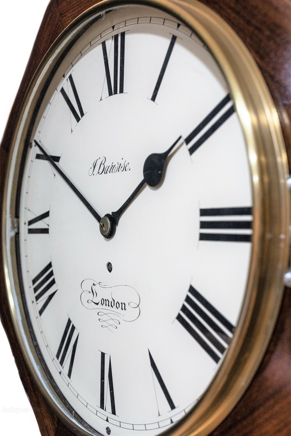 Antiques Atlas - 1835 Fusee Drop Dial Timepiece By John Barwise ...