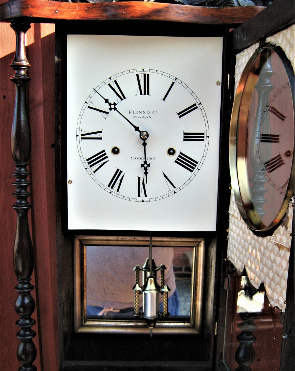 Antiques Atlas - 1885 Anglo-American Striking Wall Clock.
