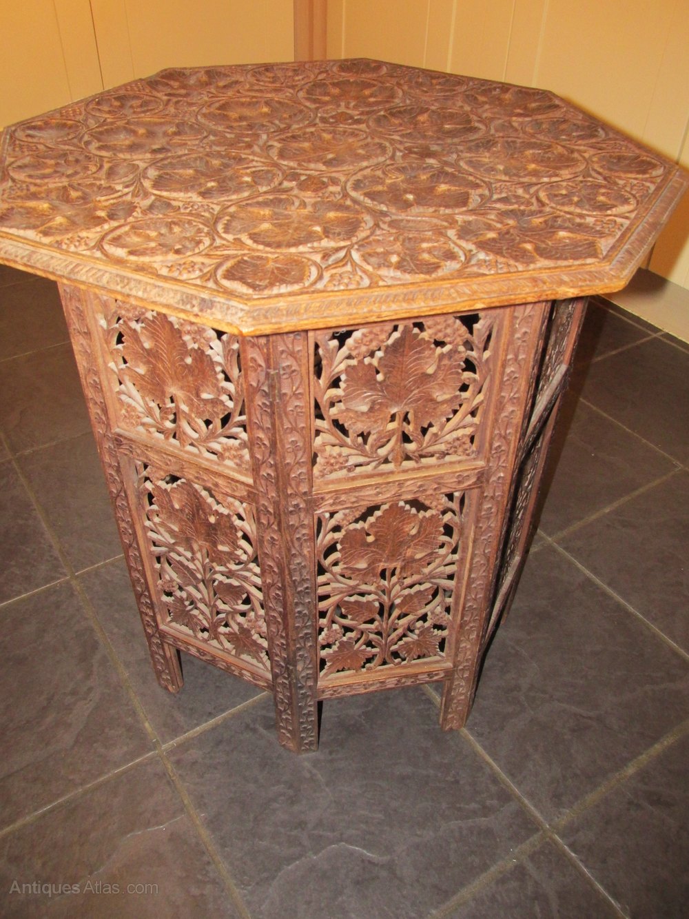 Anglo Indian Octagonal Table - Antiques Atlas