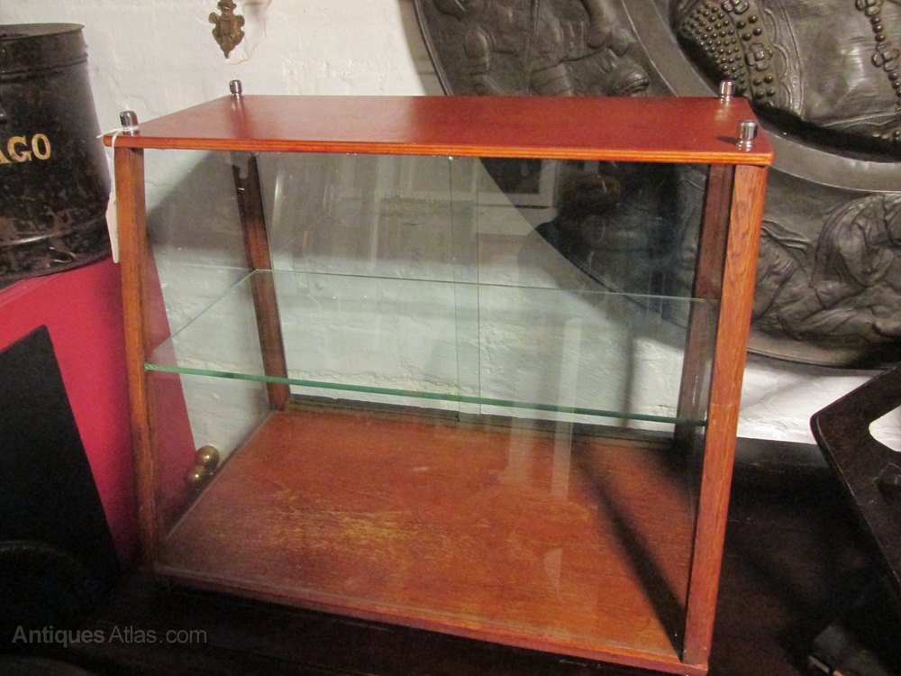 Antique Shop Counter Cabinet,'Display All' - Antiques Atlas