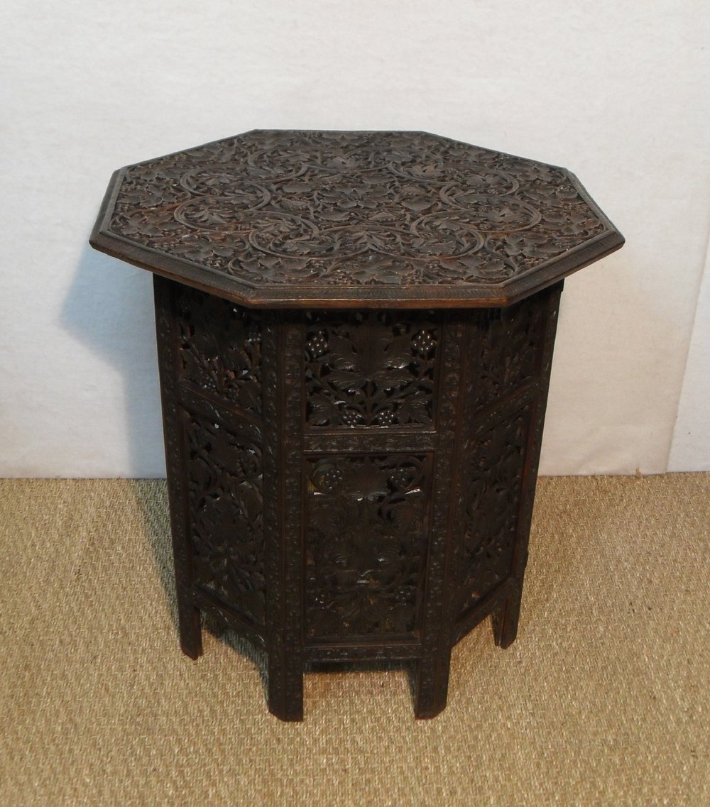 Anglo Indian Octagonal Table - Antiques Atlas