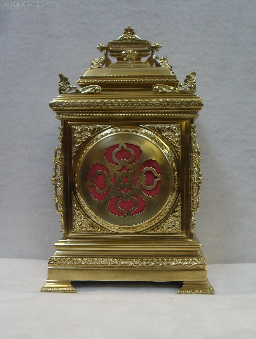 Antiques Atlas - Brass Table Clock