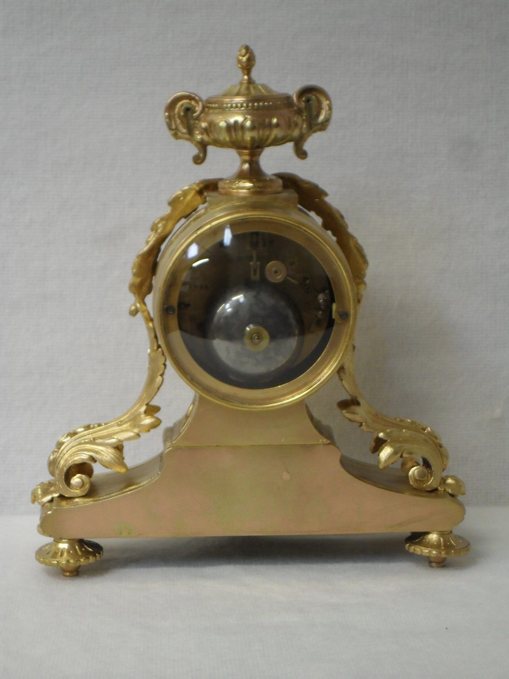 Antiques Atlas - French Gilt Mantel Clock