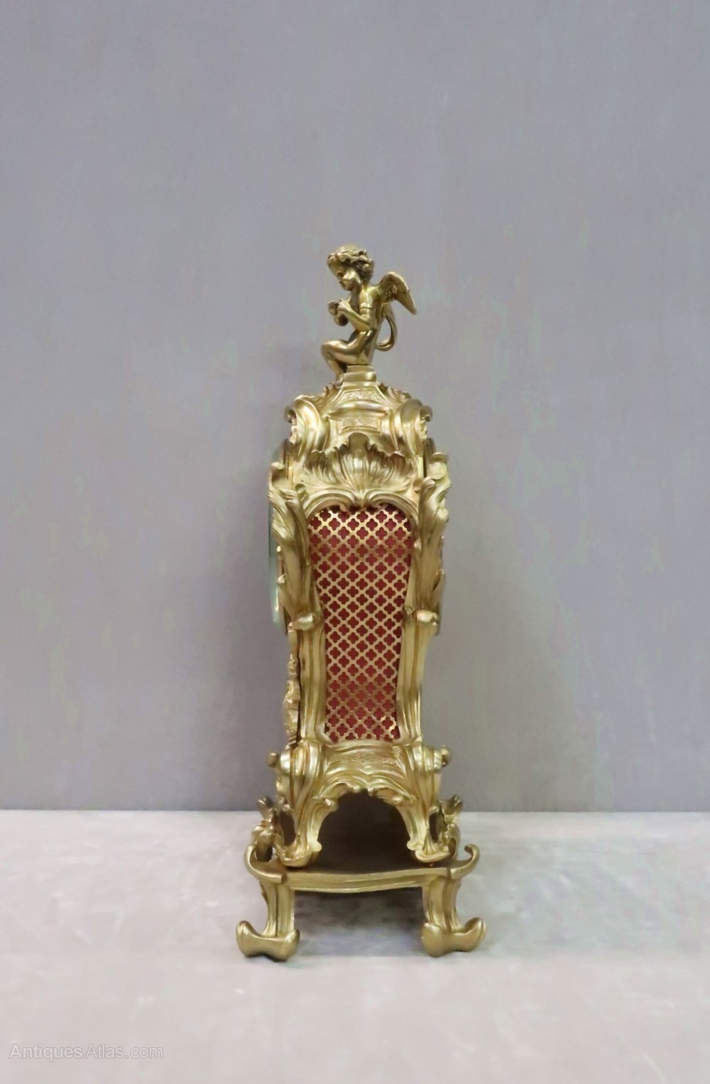 Antiques Atlas - French Rococo Style Mantel Clock By Japy Freres