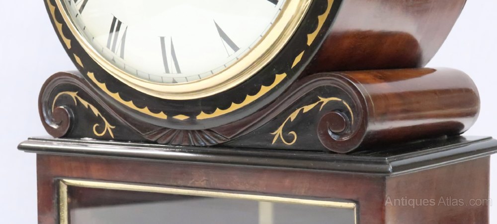 Antiques Atlas - George IV Mahogany Bracket Clock By L.Marks