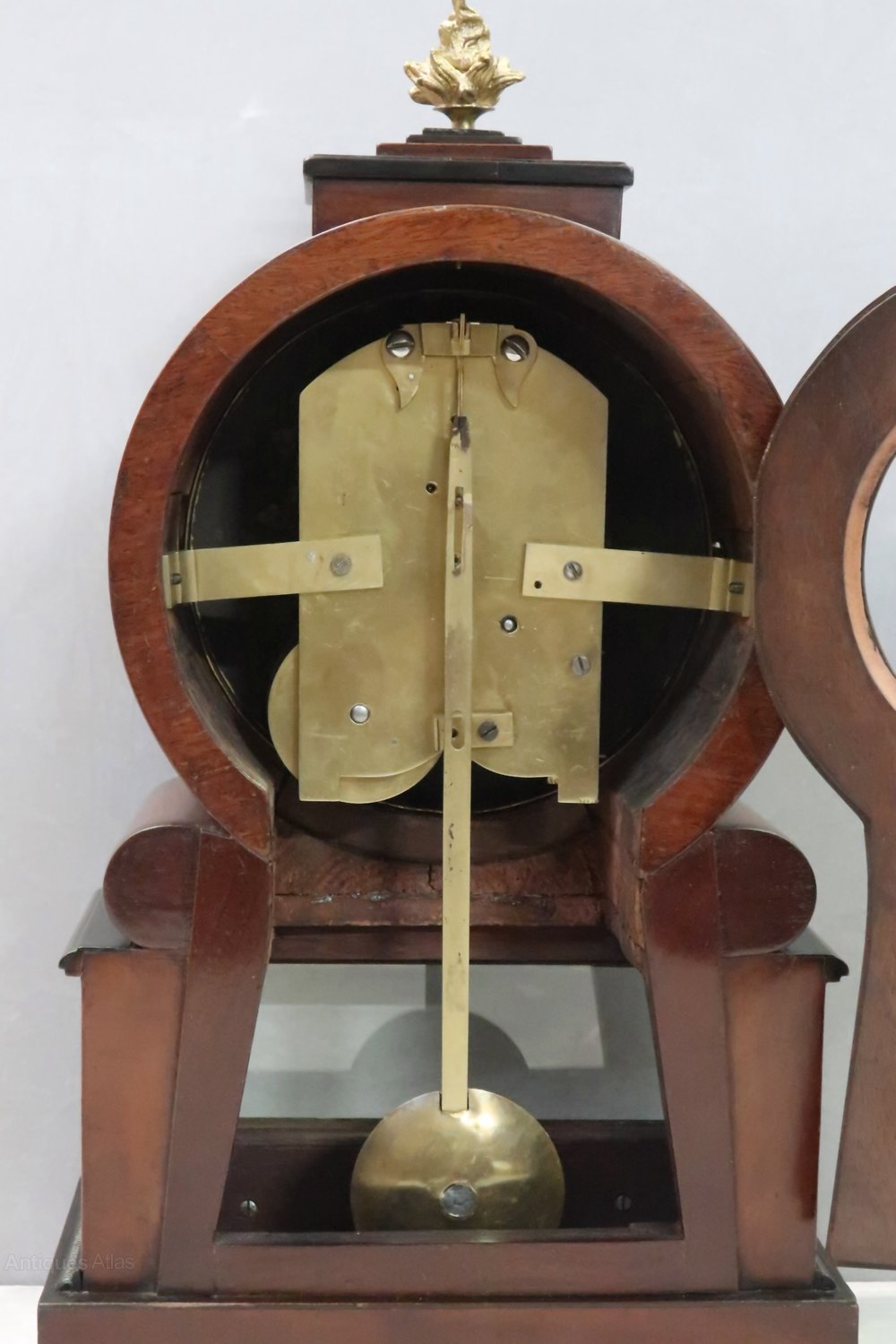 Antiques Atlas - George IV Mahogany Bracket Clock By L.Marks