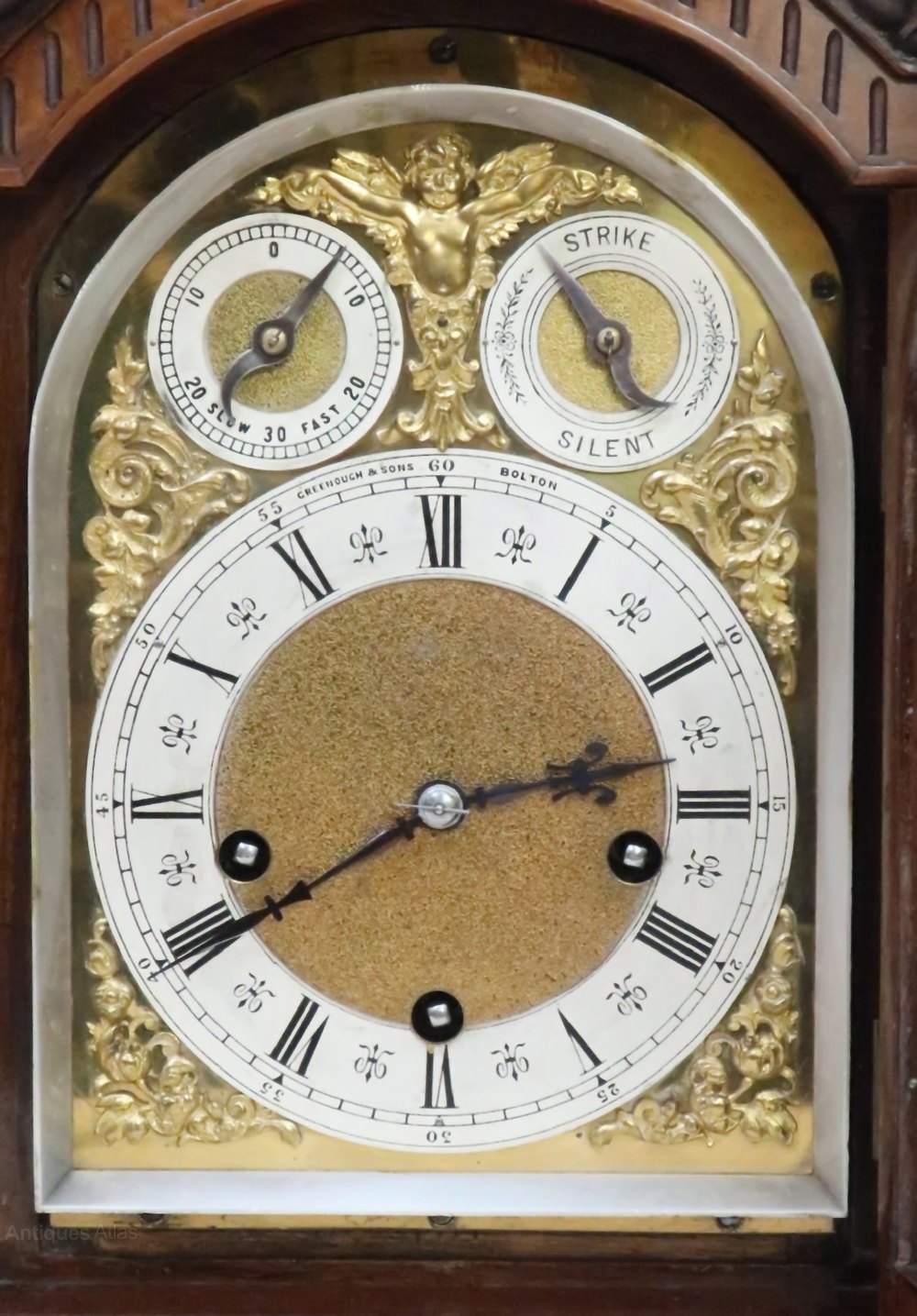 Antiques Atlas - German Black Forest Bracket Clock By Lenzkirch