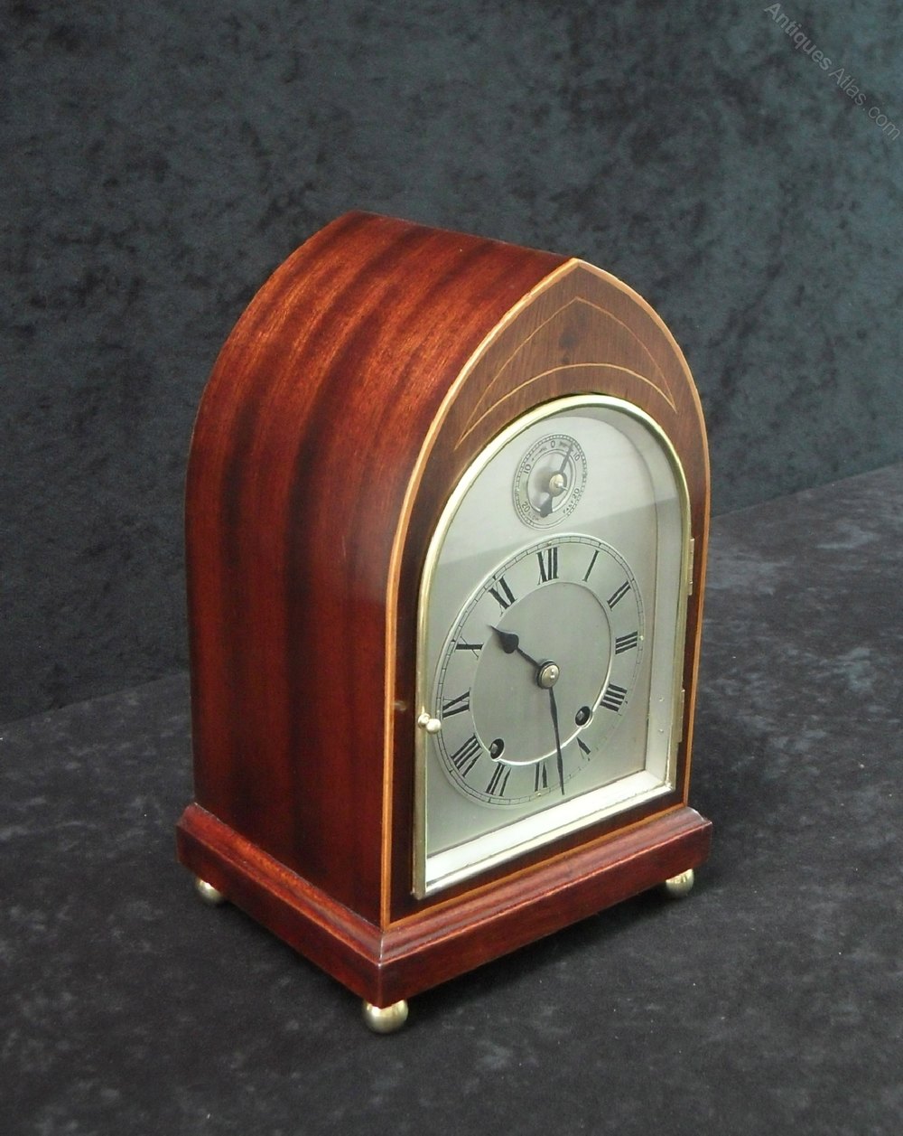 Antiques Atlas - German Ting Tang Striking Mantel Clock By W&H