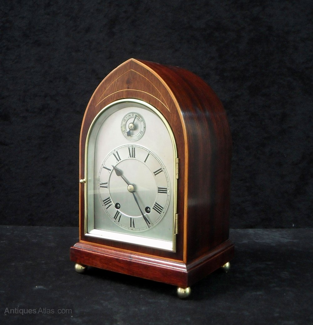 Antiques Atlas - German Ting Tang Striking Mantel Clock By W&H