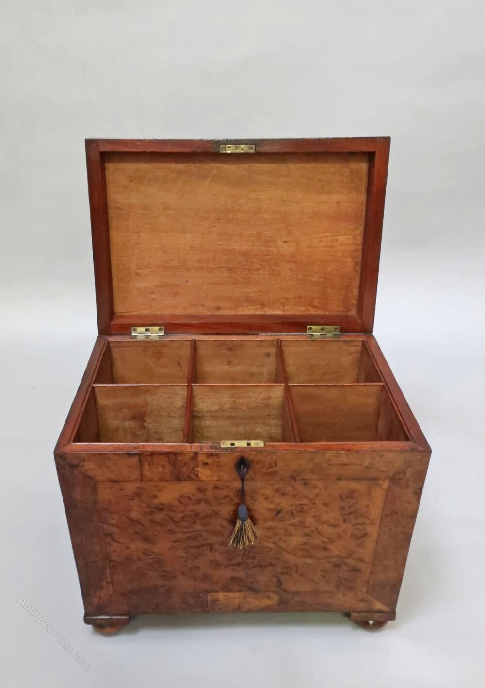 William IV Pollard Oak Cellarette - Antiques Atlas