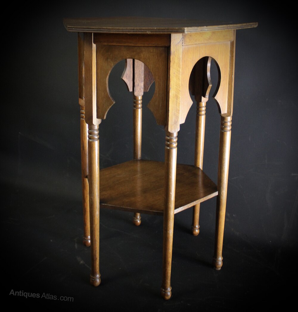 Oak Hexagonal Liberty Side Table as342a4174 / hexaganoltableLS ...