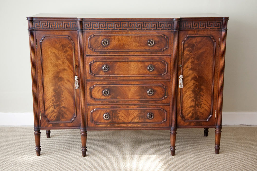 Antiques Atlas - Mahogany Breakfront Sideboard