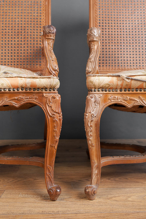 Pair Of Louis Philippe Style Armchairs - Antiques Atlas