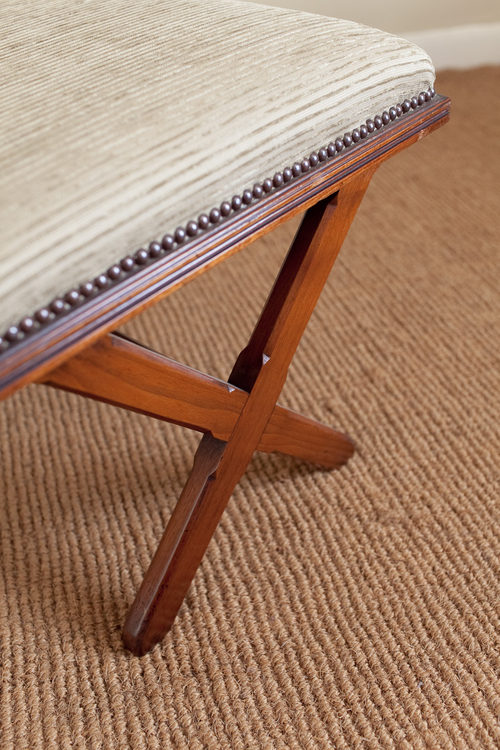 Victorian Arts & Crafts Cross Leg Stool. - Antiques Atlas