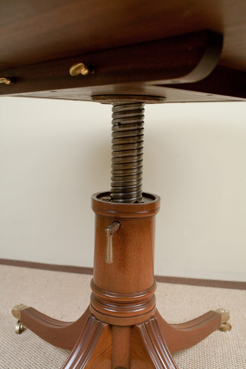 Antiques Atlas - Walnut Rise & Fall Coffee/Breakfast Table