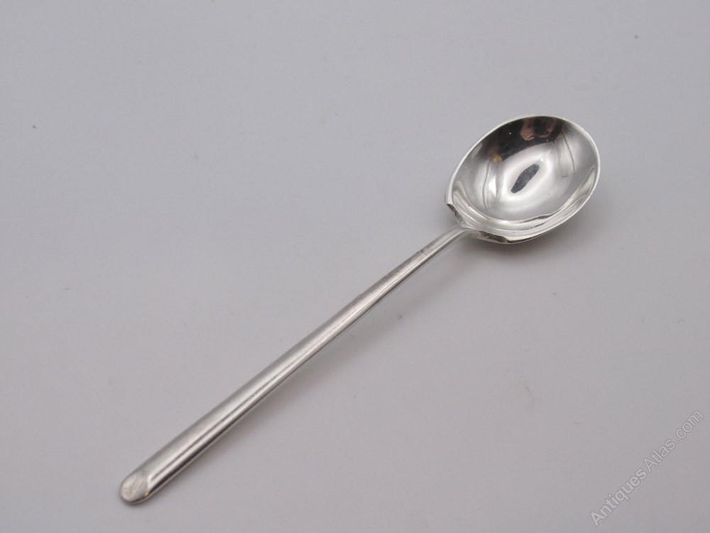 Antiques Atlas - Vintage Silver Coffee Spoons James Dixon & Sons