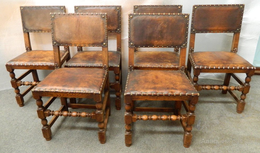 Oak Refectory Table & Chairs - Antiques Atlas