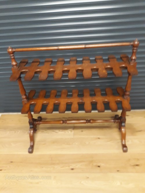 Victorian Oak Double Boot Stand.Stamped 1272 - Antiques Atlas