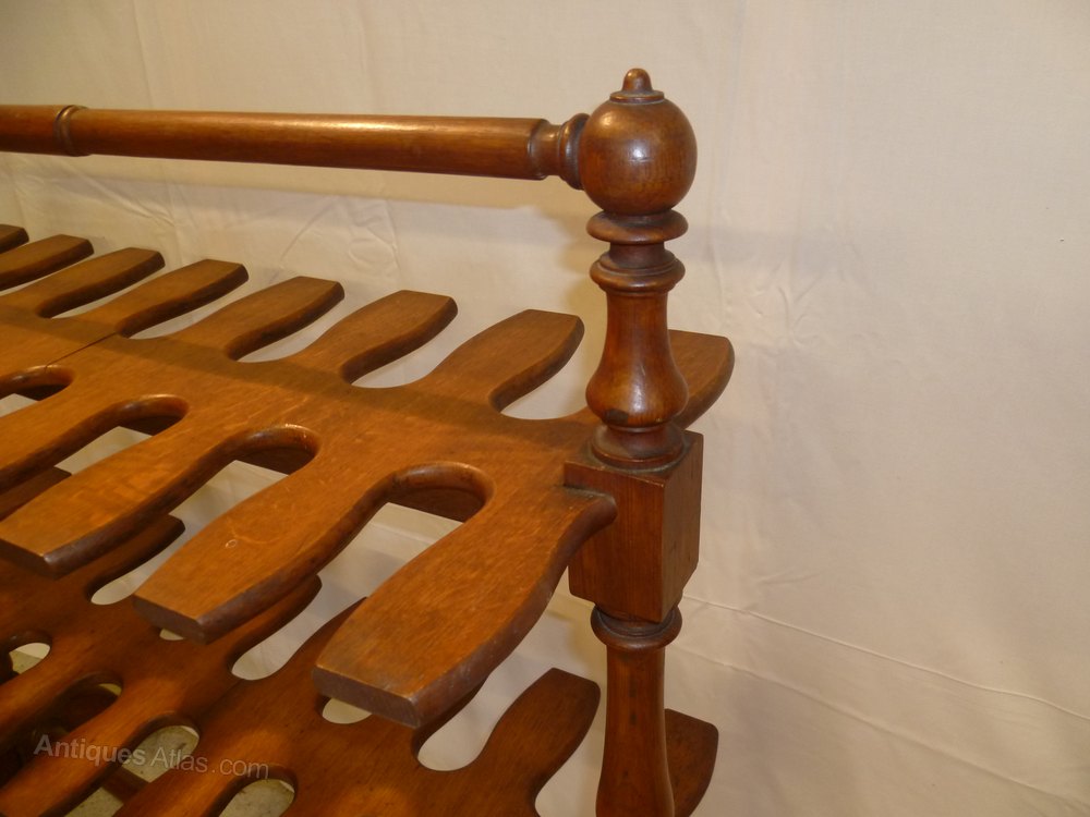 Victorian Oak Double Boot Stand.Stamped 1272 - Antiques Atlas