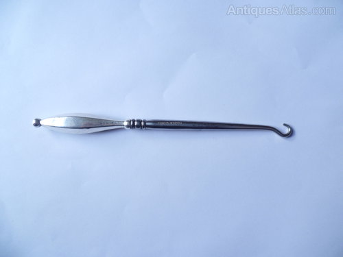 Antiques Atlas - George V Silver Button Hook ( Chester )